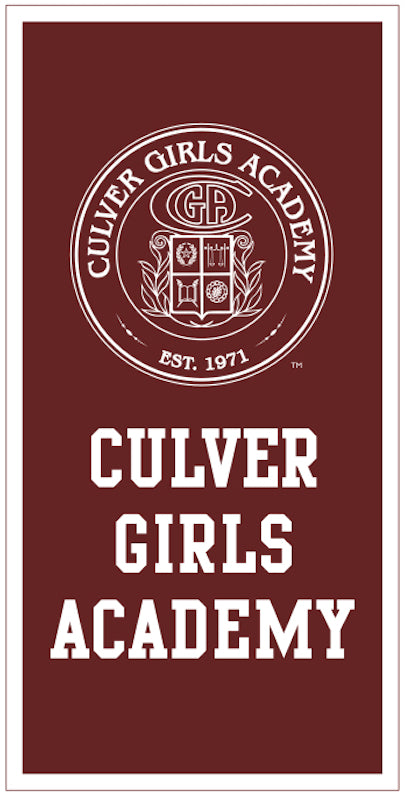 Culver Girls Academy Banner - 18" x 36" – Culver Eagle Outfitters